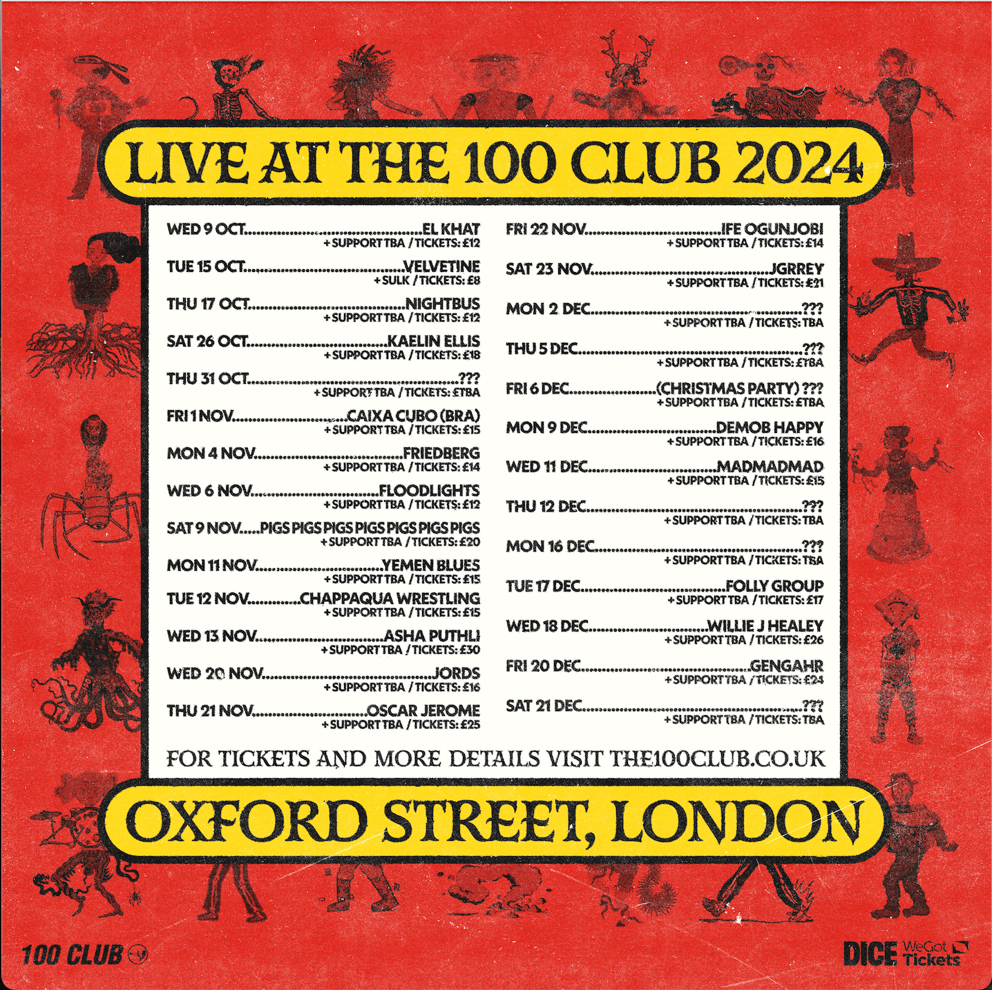 100 CLUB'S END OF YEAR SERIES - THE 100 CLUB
